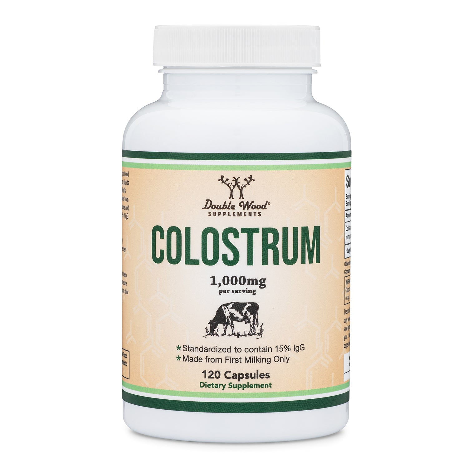 Double Wood's Bovine Colostrum, Digestive and Immune Health Support ...