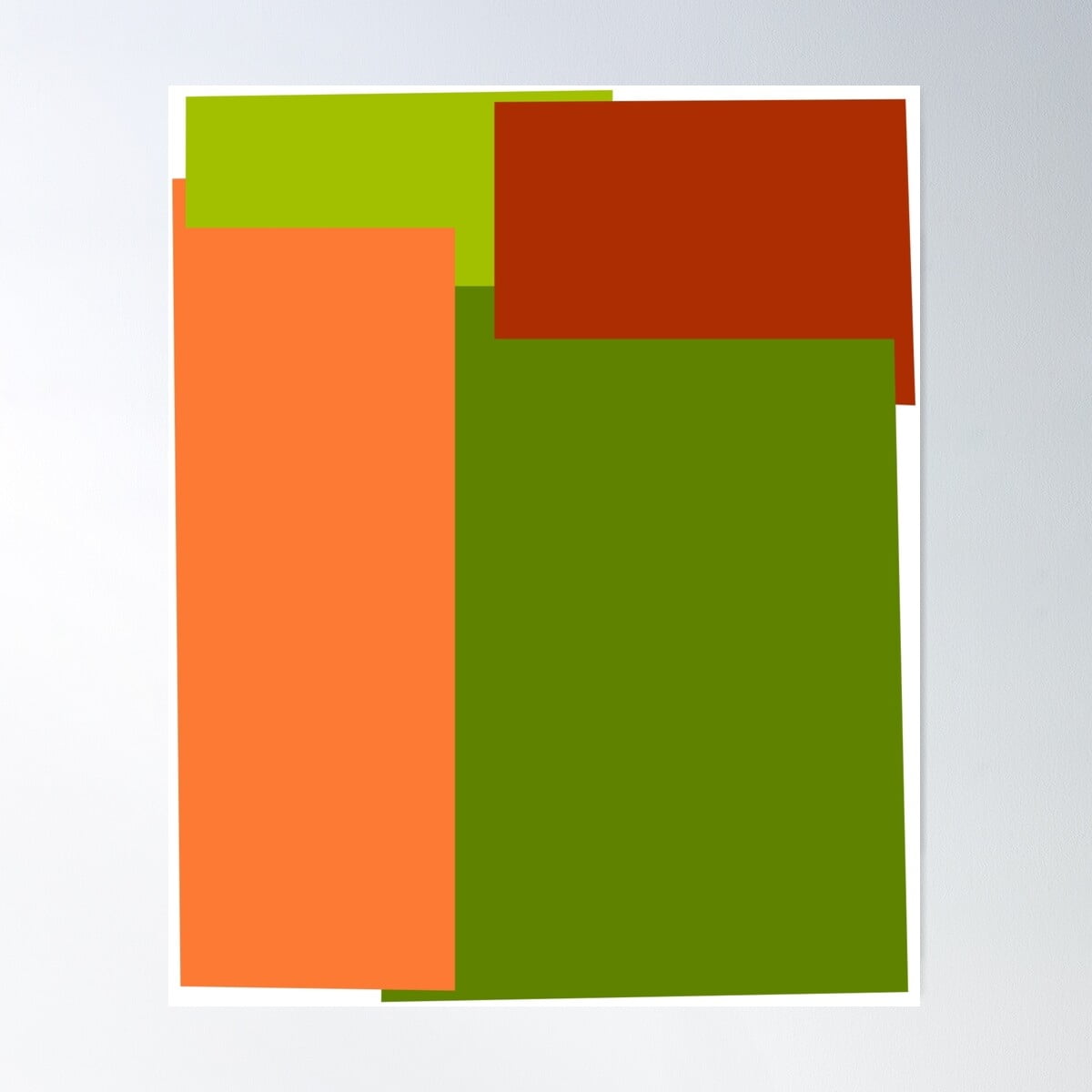 Colour Block Therapy : : "Tetrachromat" - Acid Olive / Orange Chew ...