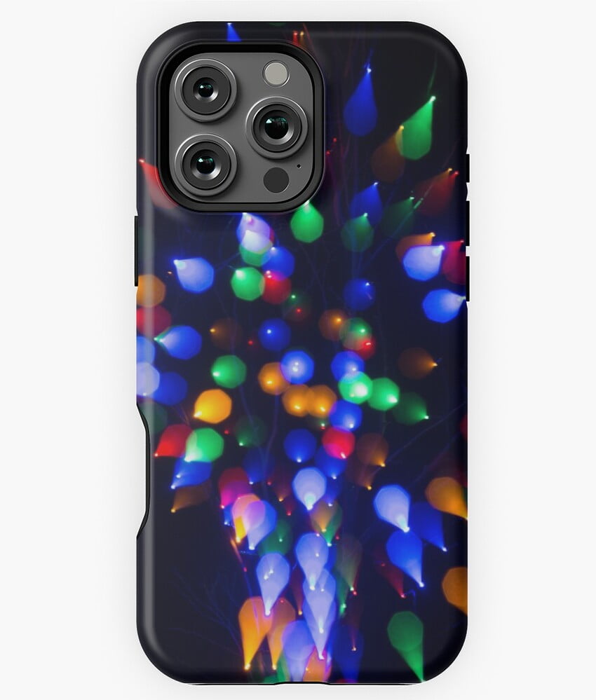 Colour Burst Tear Drop Abstract Art Phone Case for iPhone 16 15 14 13 ...