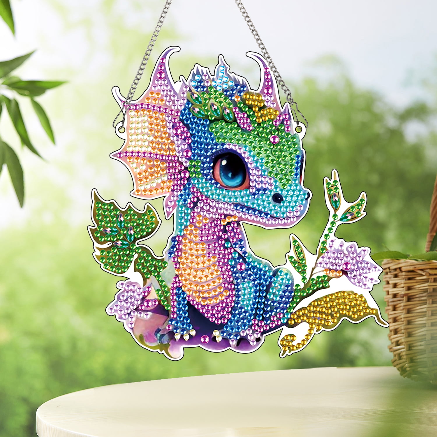 Colour Changing Dinosaur Diamond Art Painting Kit Hanging - Walmart.com
