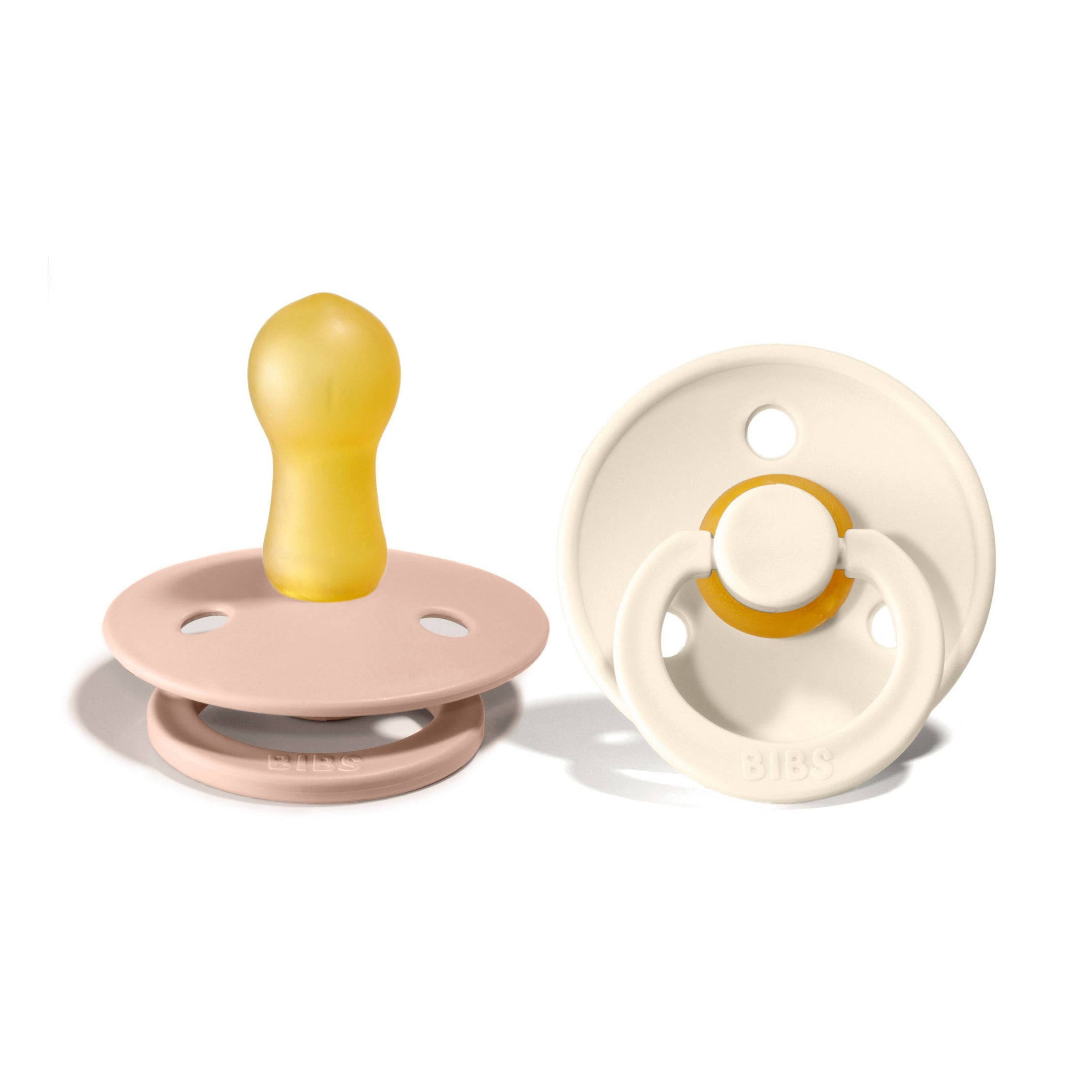 Colour Latex Pacifier - 6-18 Months - Size 2 - 2pk - Blush/Ivory ...