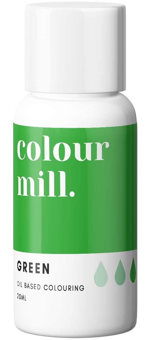 Colour Mill Oil-Based Food Coloring, 20 Milliliters Green - Walmart.com