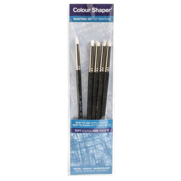 Colour Shapers Tool - Set of 5 Tips, Soft, Size 2, Set of 5 - Walmart.com