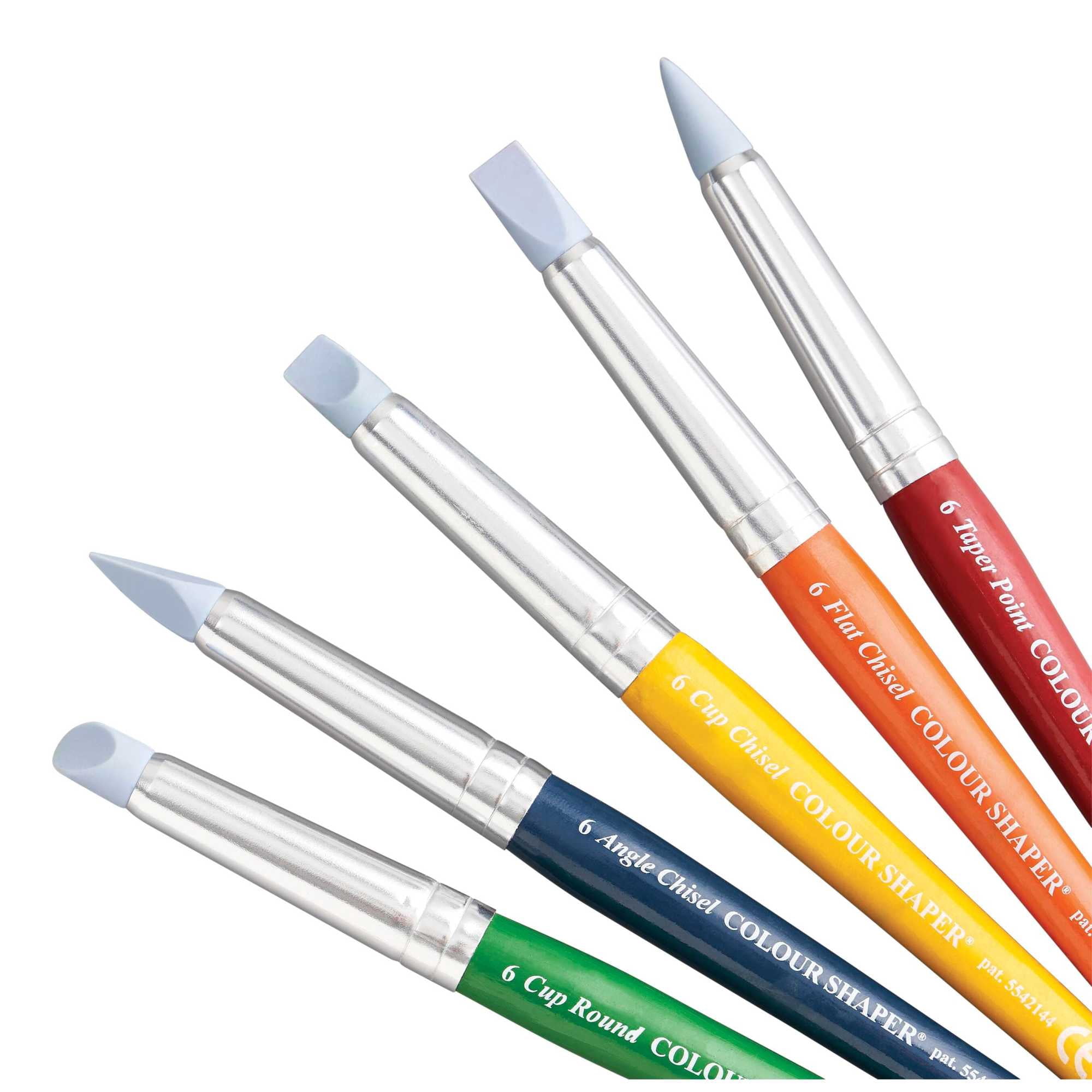 Colour Shapers for Kids Set, Size 6, Assorted Tips, Set of 5 - Walmart.com