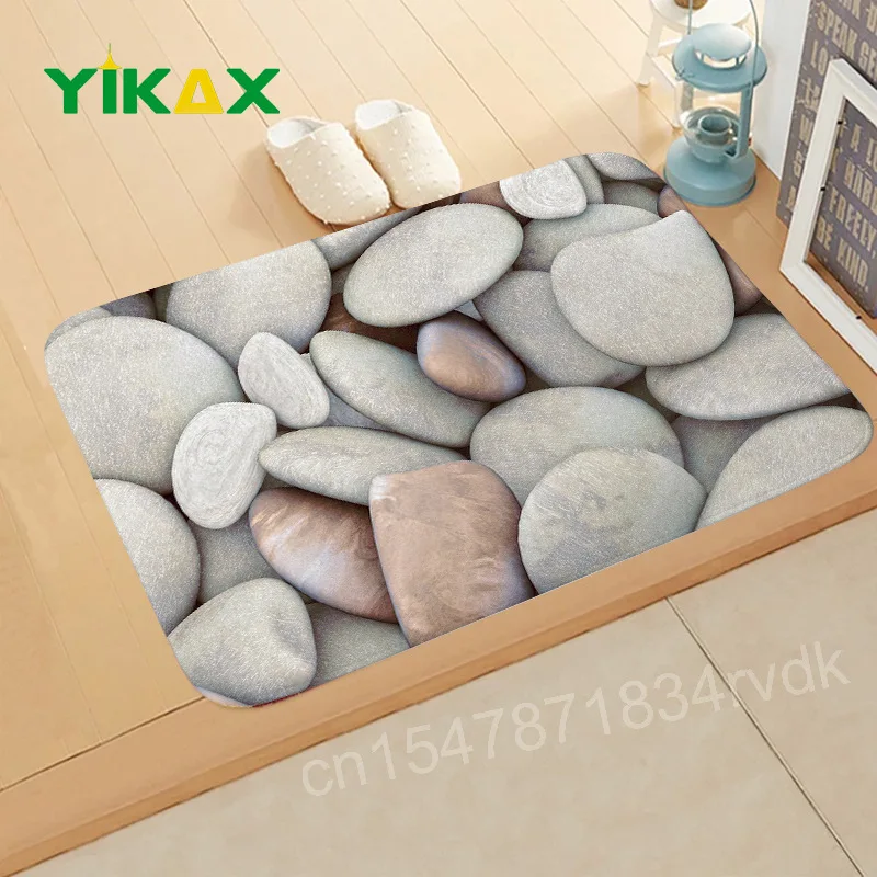 Colour Stone Pattern Bedroom Anti-Slip Carpet For Home Decor Doormat ...