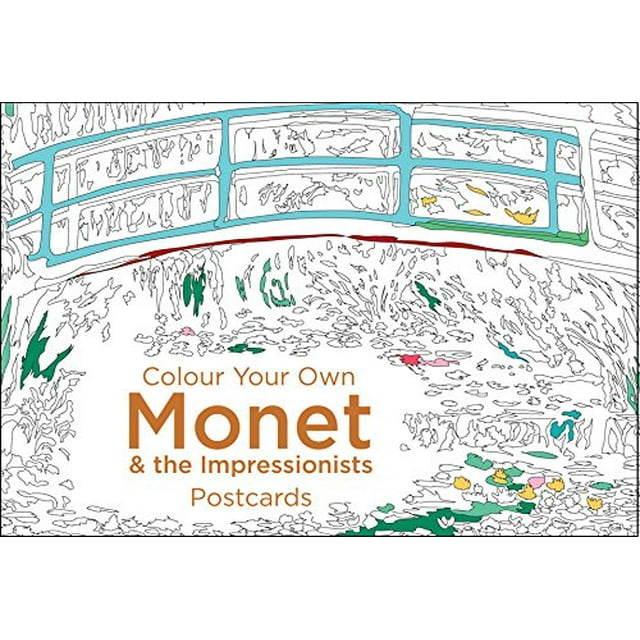 Colour Your Own Monet and the Impressionists (Colouring Books ...