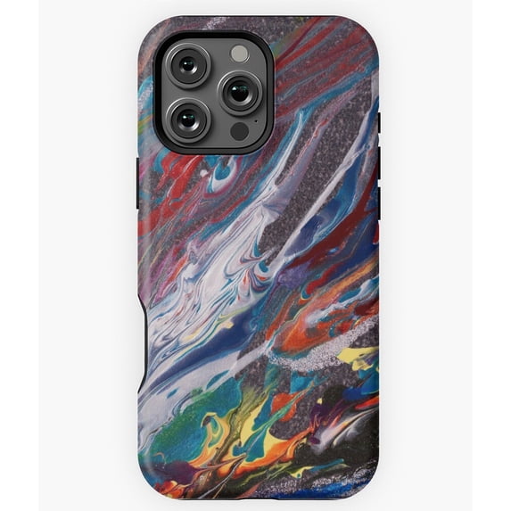 Colour and Spirit Abstract Art Phone Case for iPhone 16 15 14 13 12 11 ...