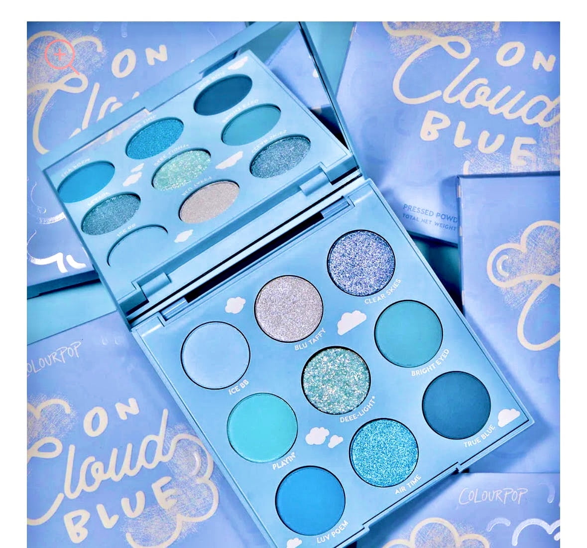 Colourpop On Cloud Blue Eyeshadow Palette