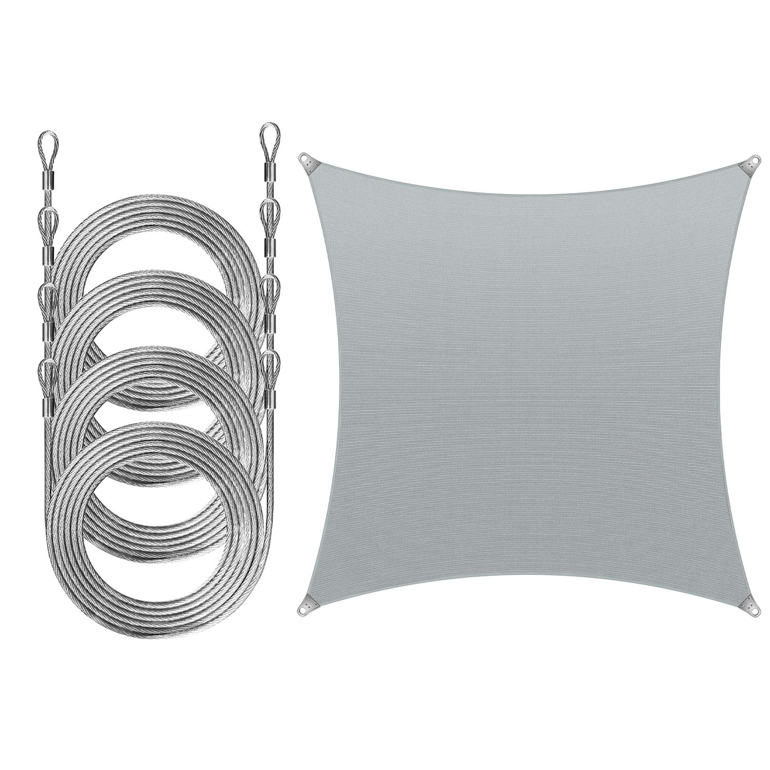 ColourTree Rectangle Super Ring Sun Shade Sail Canopy Awning Shades ...