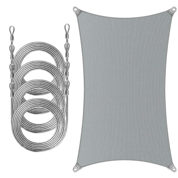 ColourTree Rectangle Super Ring Sun Shade Sail Canopy Awning Shades ...