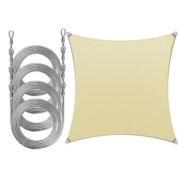 ColourTree Rectangle Super Ring Sun Shade Sail Canopy Awning Shades ...