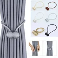 ColourTree Royal Blue 2PCS Magnetic Curtain Tiebacks - Stylish ...