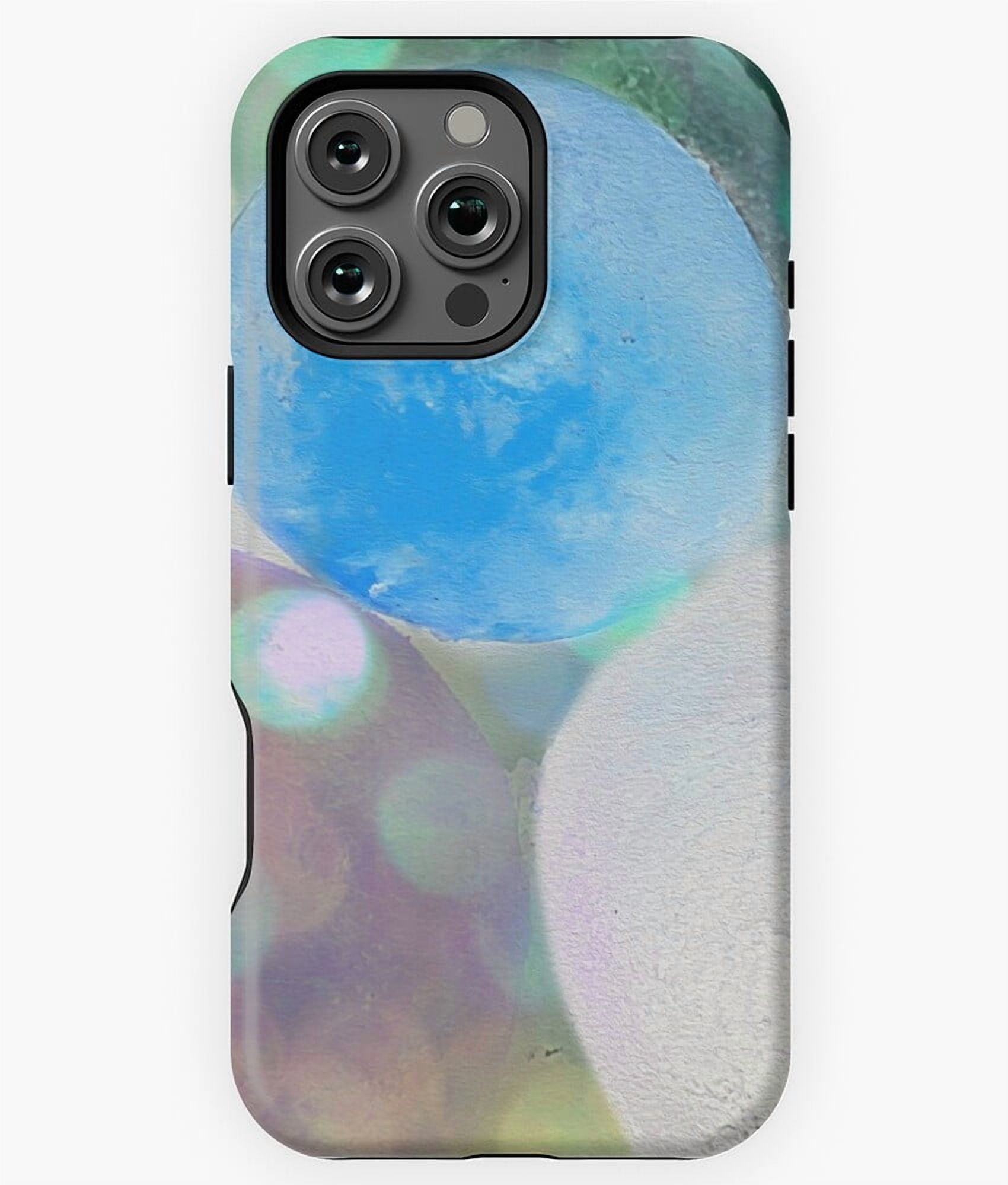 Coloured Ice Creation 1603 Abstract Phone Case for iPhone 16 15 14 13 ...