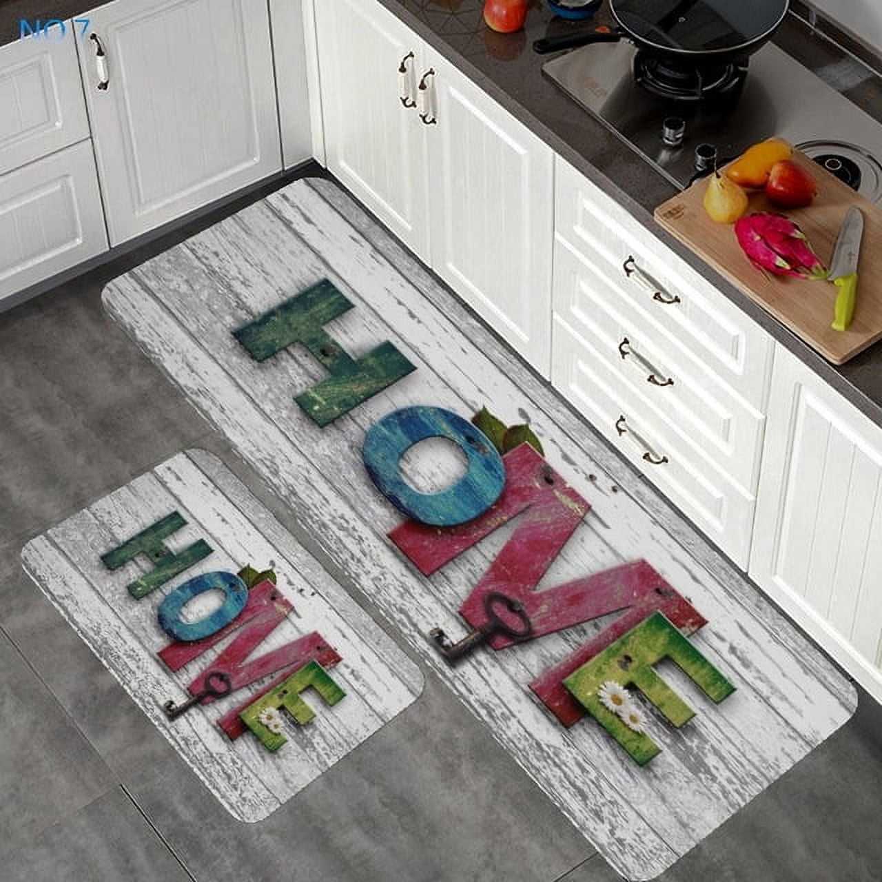 Colourful Bathroom Kitchen Carpet Hallway Doormat Washable Carpet ...