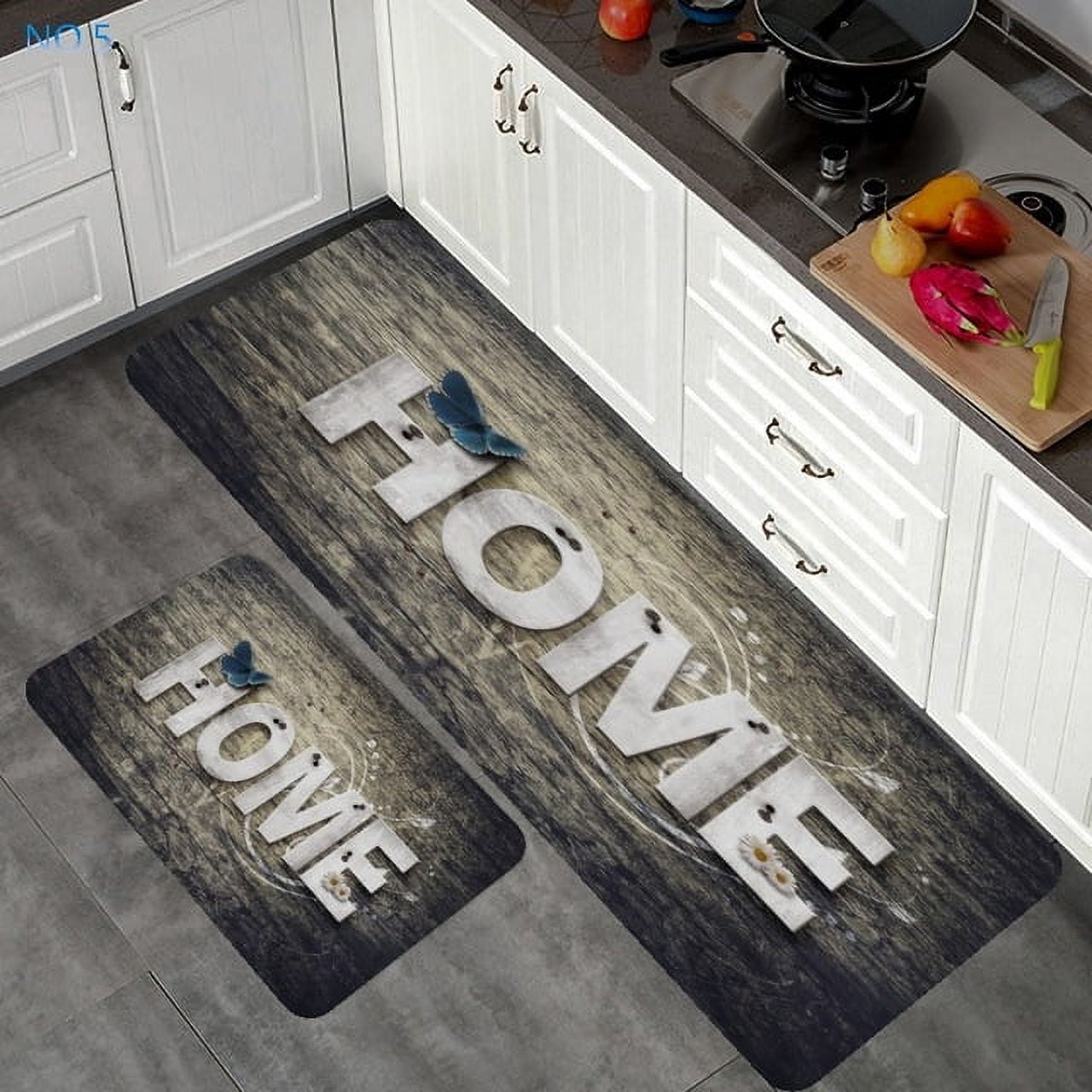 Colourful Bathroom Kitchen Carpet Hallway Doormat Washable Carpet ...