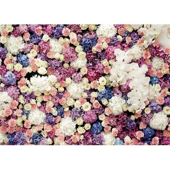 Colourful Beautiful Flowers Photography Backdrop Vinyl Cloth Background ...