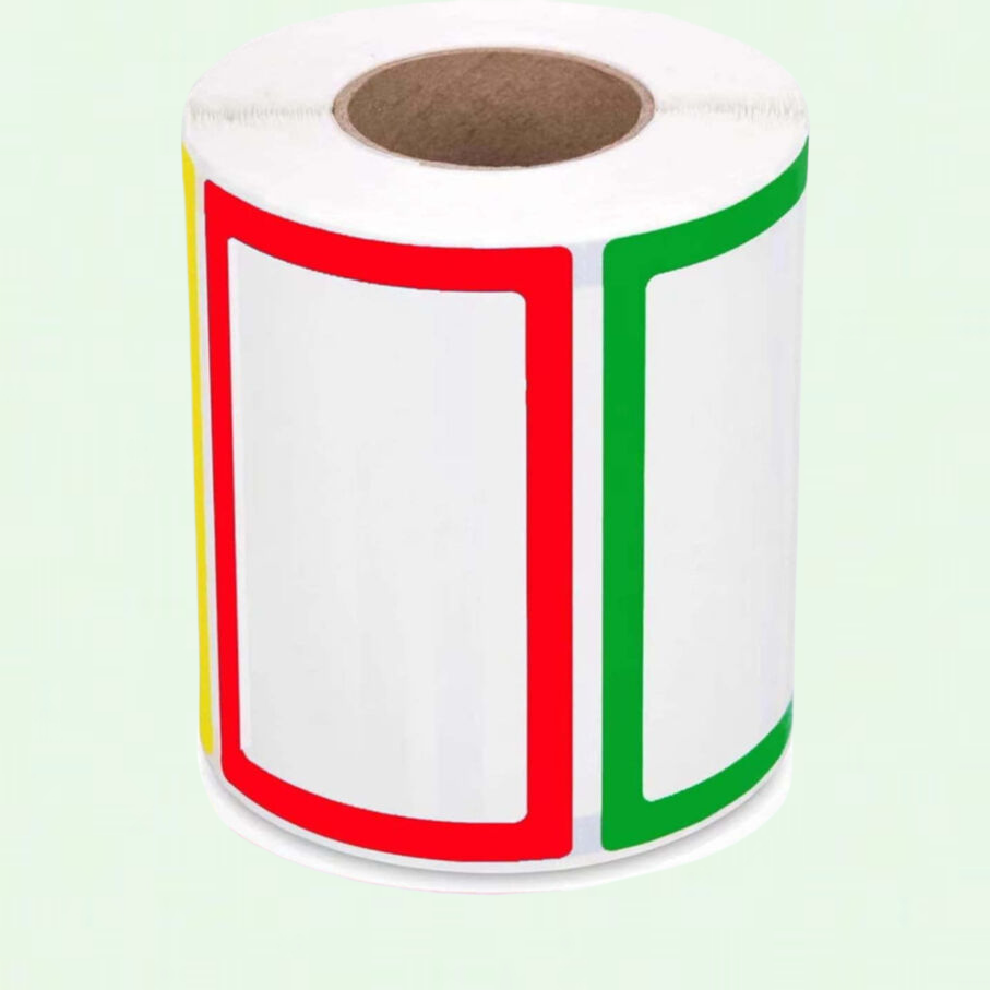 Colourful Border Stickers, 300 Large Sticky Labels for Clothes Office ...