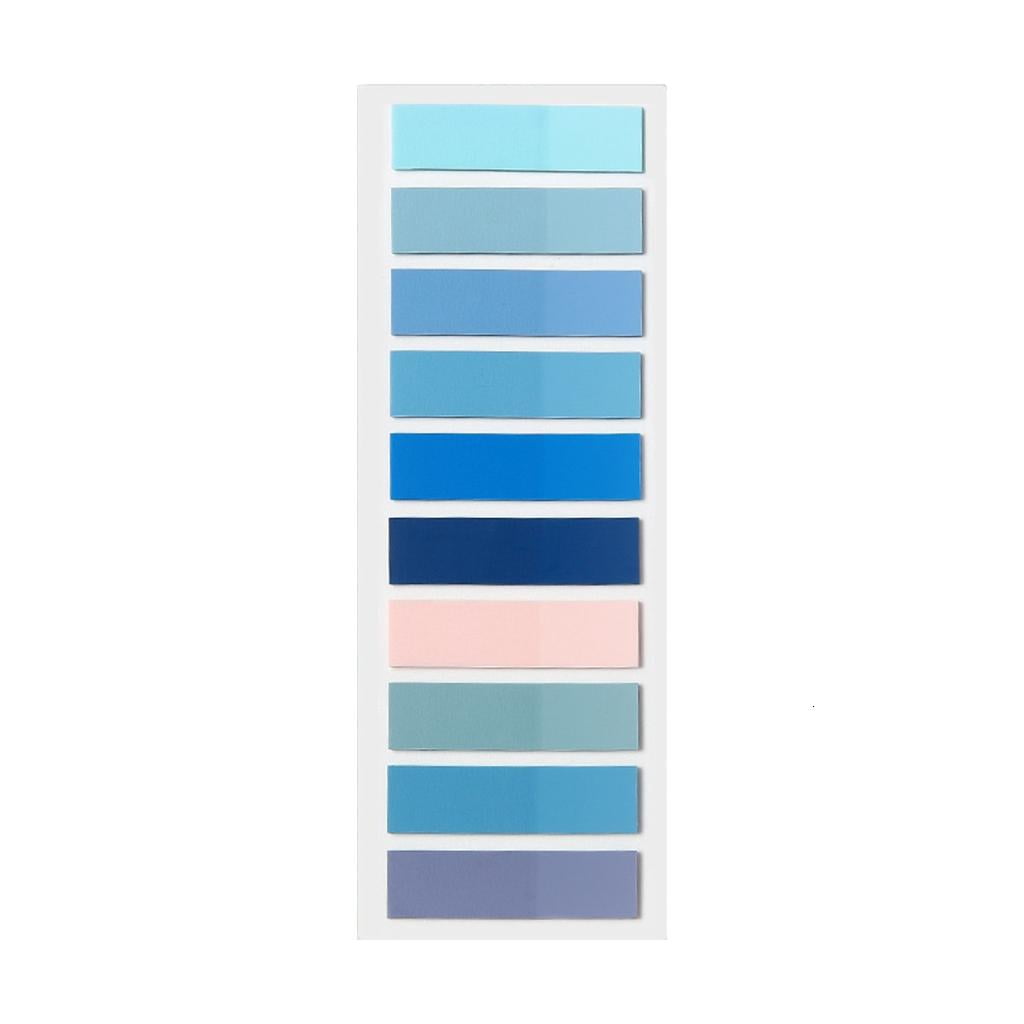 Colourful Index Tabs Translucence Sticky Note Adhesive Sticky Pad Memos ...