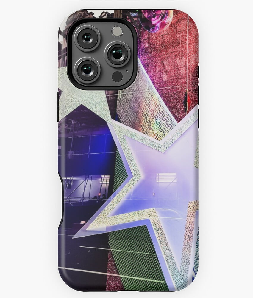 Colourful Window Stars Holiday Decor Phone Case for iPhone 16 15 14 13 ...