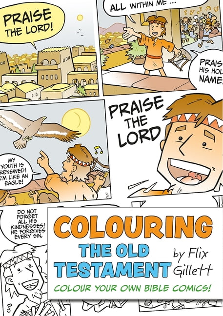 Colouring Bible Comics Colouring the Old Testament: Colour Your Own ...