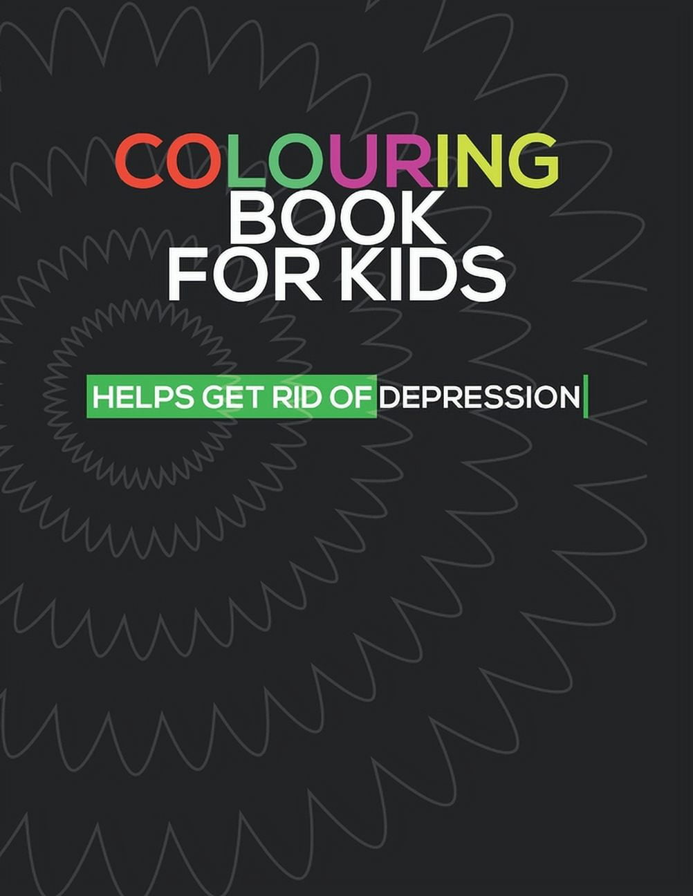 Colouring Book for kids Helps Get Rid of Depression: Coloring adorable ...