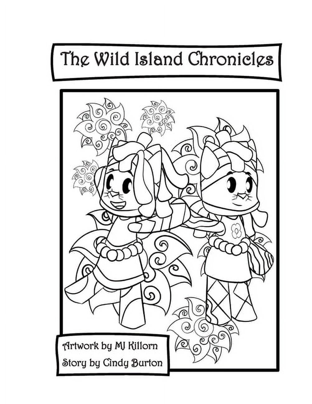Colouring Comic Book: Wild Island Chronicles (Series #1) (Paperback ...