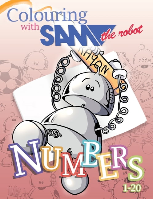 Colouring with Sam the Robot - Numbers - Walmart.com