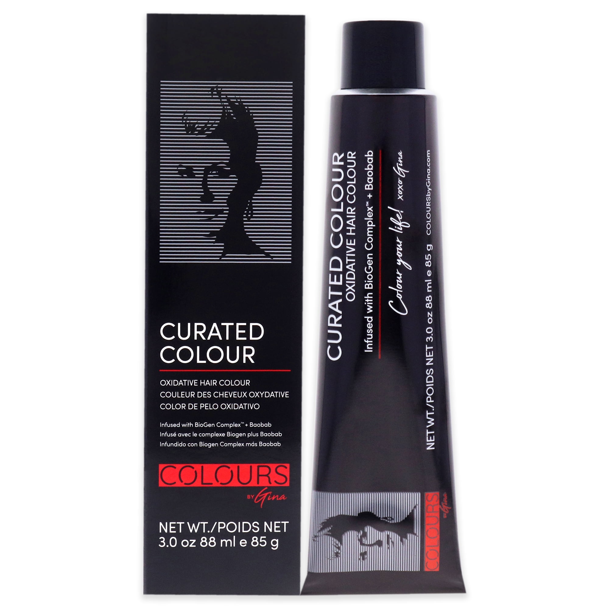 Curated Colour - 4.0-4N Natural Brown by Colours By Gina for Unisex - 3 ...
