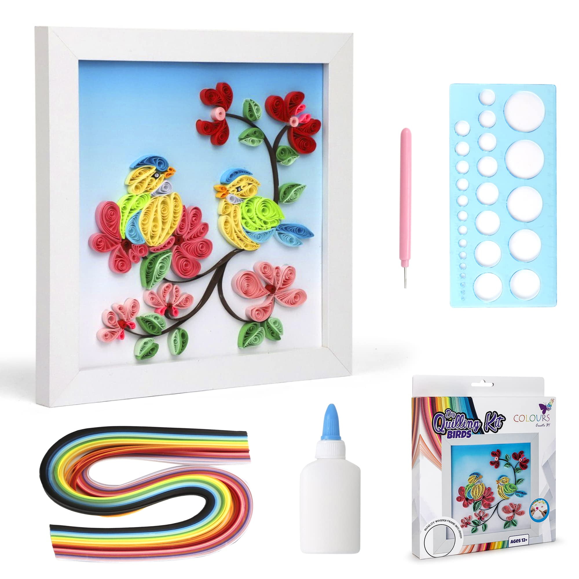 Colours Crafts CompleteTRDN Quilling Kit - Quilling Materials with ...