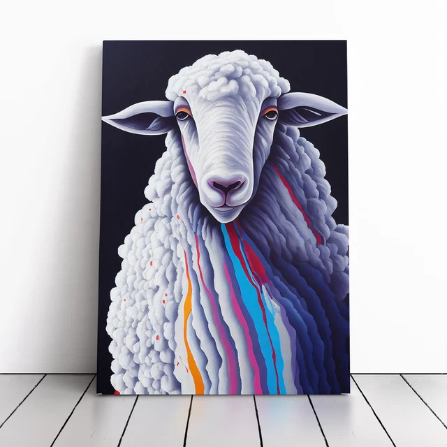 Colours Of The Sheep Wall Art Print Home Office Decor Art Home Decor ...