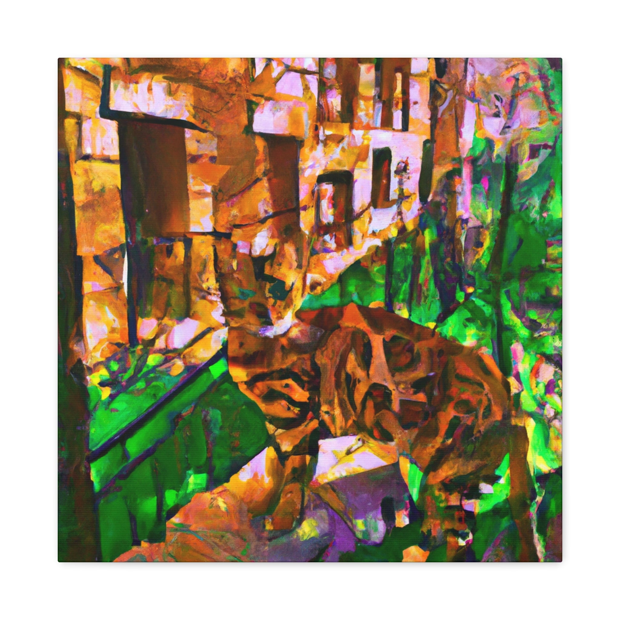 "Colours of Bengal Delight" - Canvas - Walmart.com