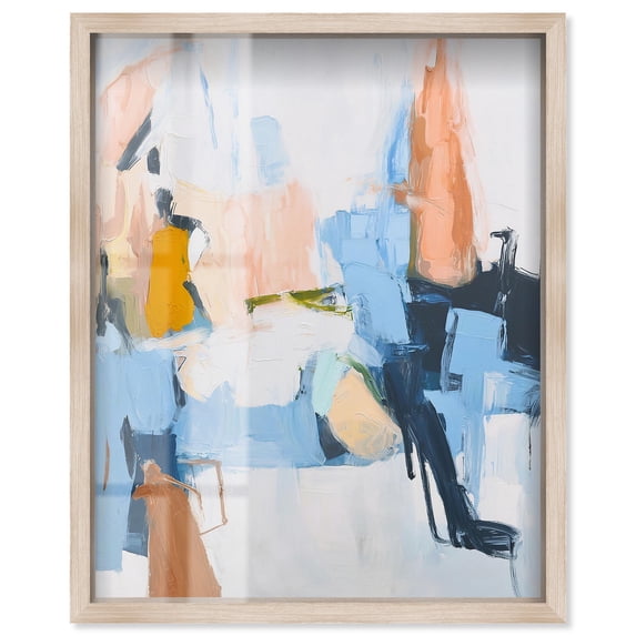 Colours of the Coast II Shadowbox Print Blue Wall Decor by Art Remedy ...