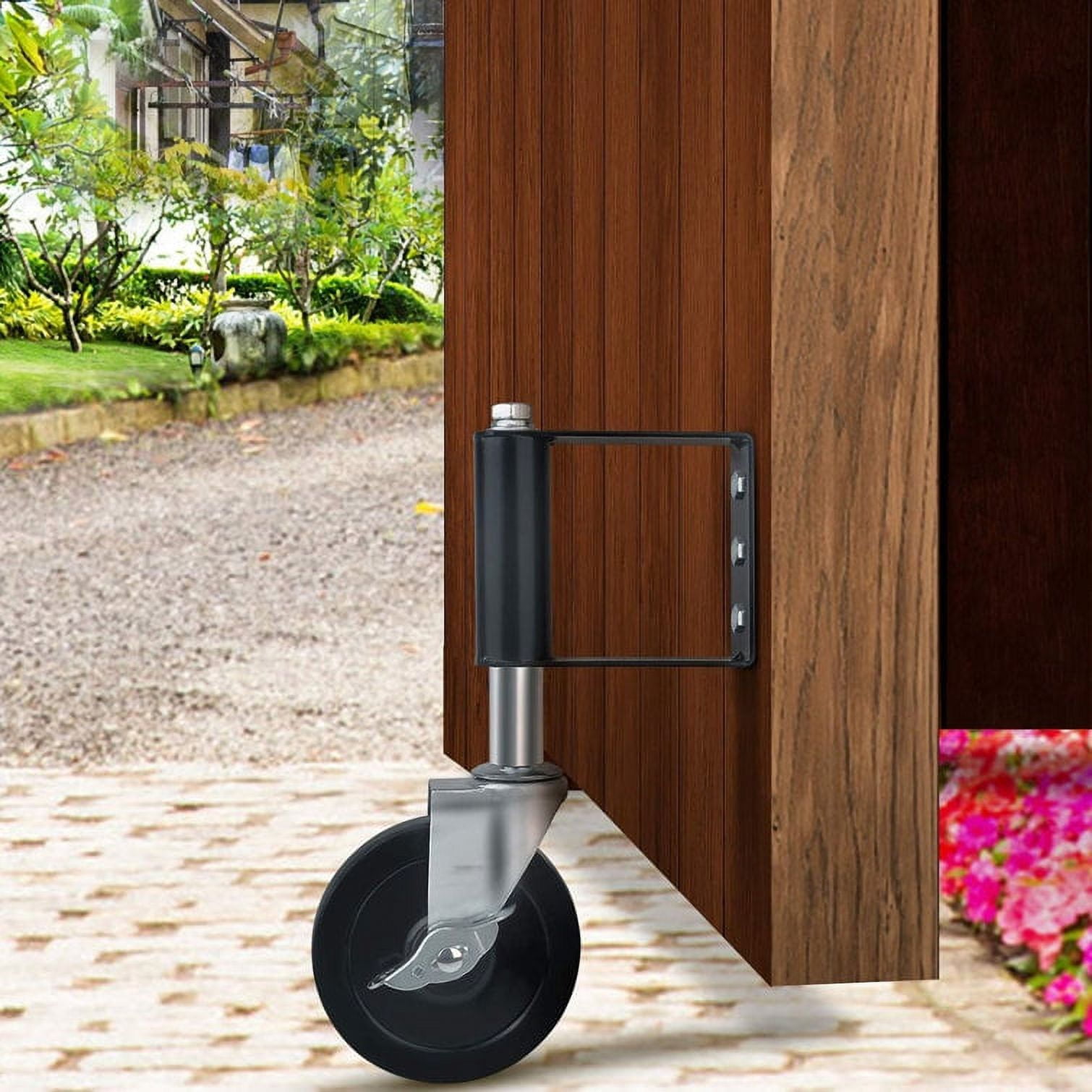 Colourtree Heavy Duty Gate Caster, Spring Loaded Gate Wheel, Swivel ...