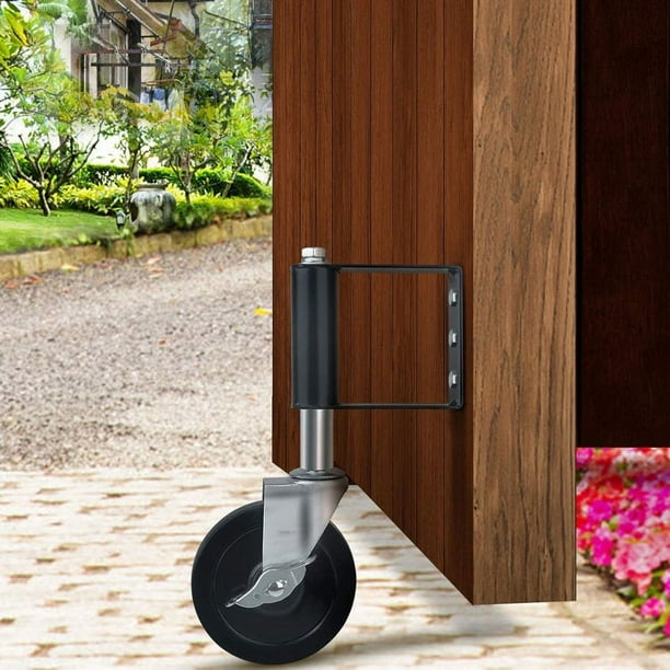 Colourtree Heavy Duty Gate Caster, Spring Loaded Gate Wheel, Swivel ...