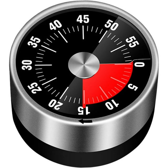 Colourtree Kitchen Timer Magnetic, Visual Timer for Kids,60-Minute ...