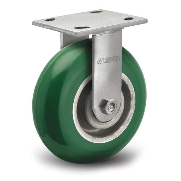 Colson Plate Caster,Rigid,Polyurethane,6 1/2"H 110PM05228R - Walmart.com