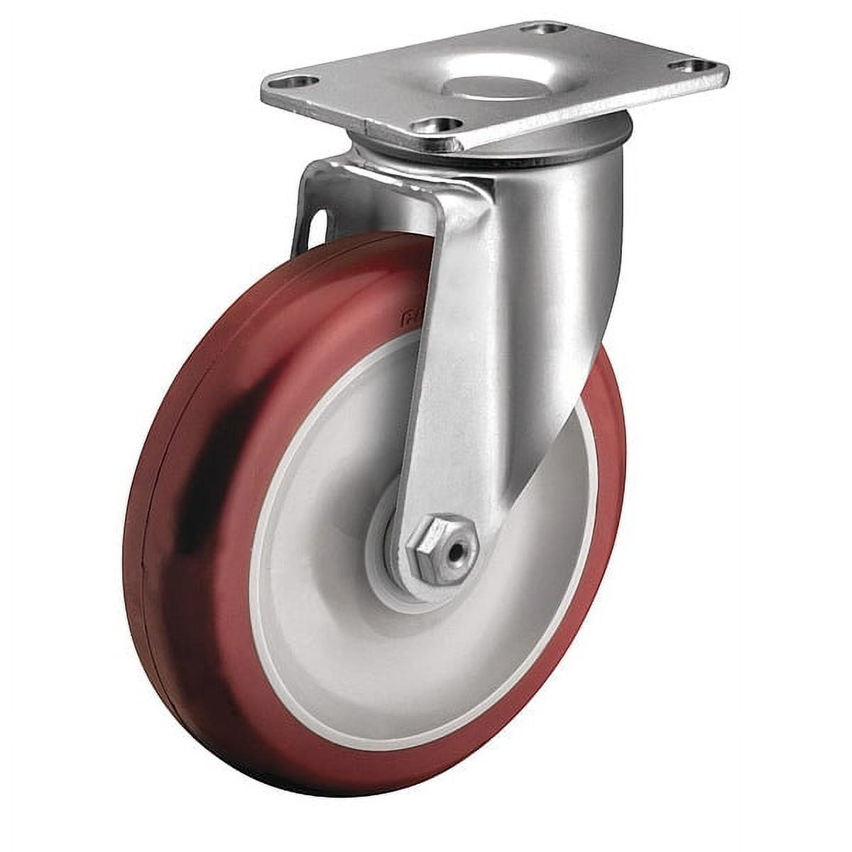Colson Plate Caster,Swivel,Polyurethane,4 1/8"H 2.03356.92 - Walmart.com