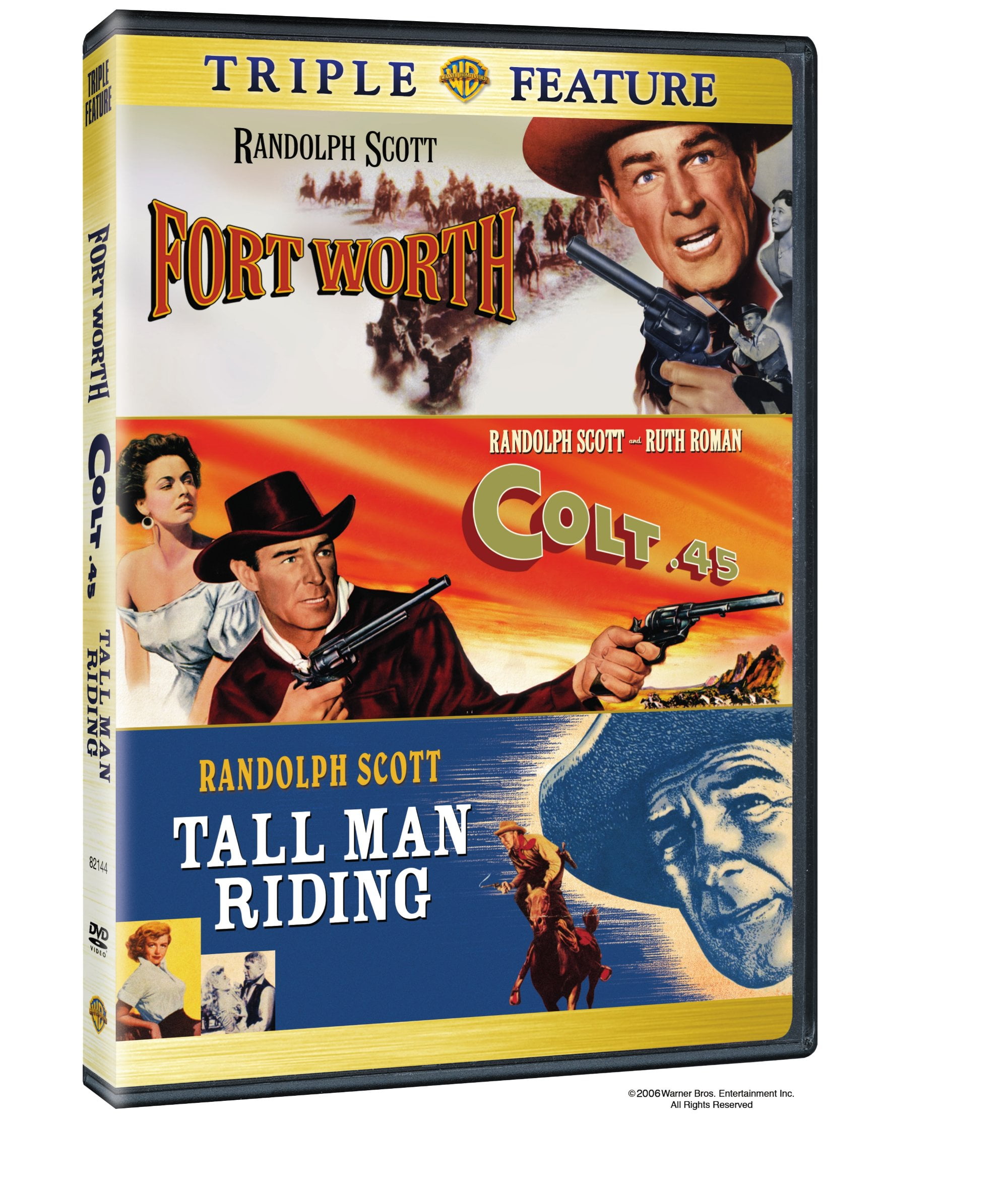 Colt 45 / Fort Worth / Tall Man Riding (DVD) - Walmart.com