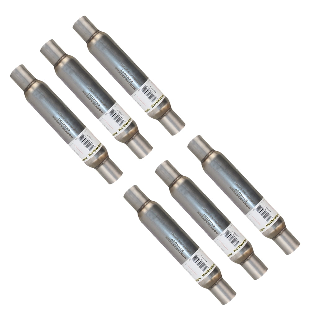 Colt Exhaust | Stainless Steel Universal Glass Pack Muffler / Resonator ...