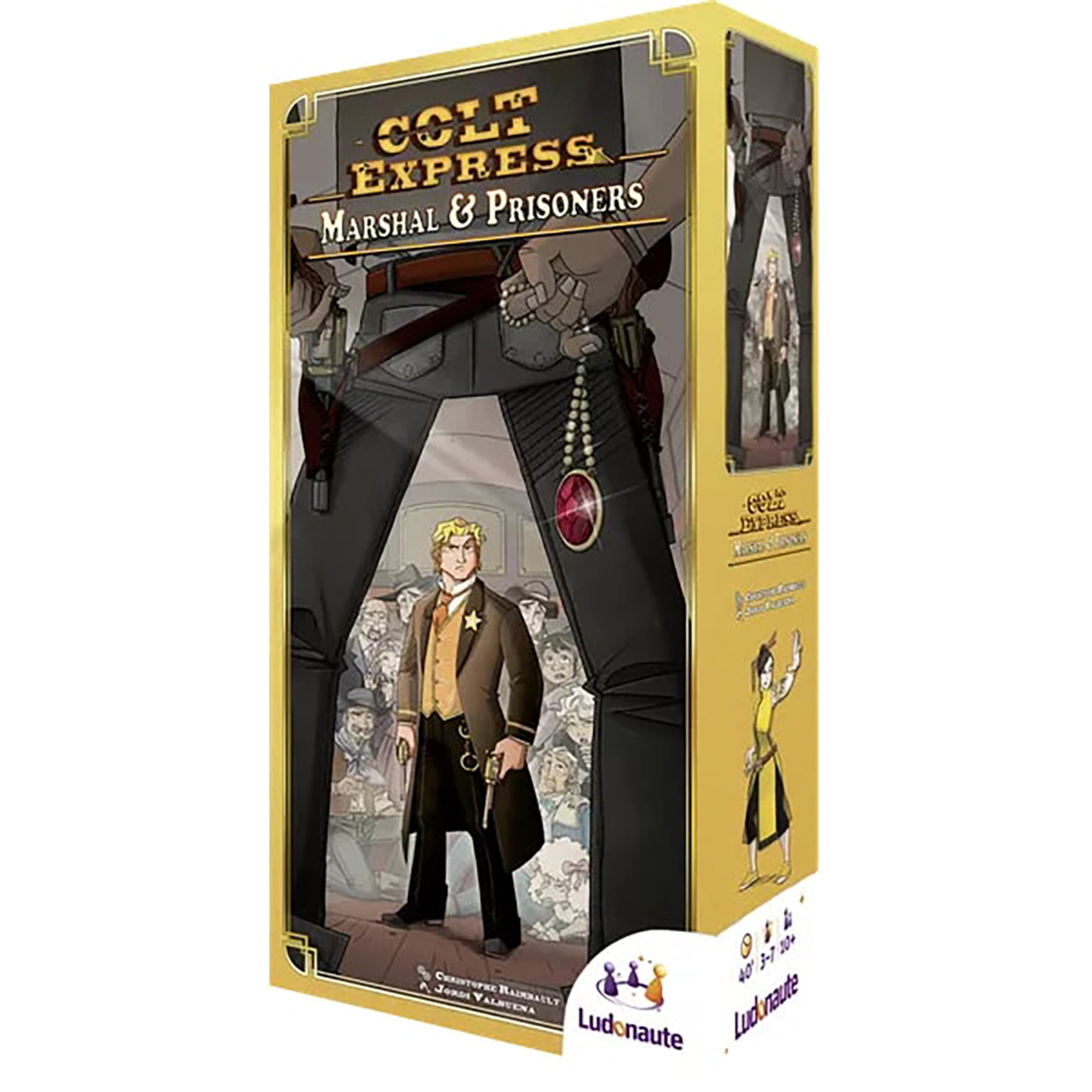 Colt Express: Marshal & Prisoners Expansion - American West Board Game ...