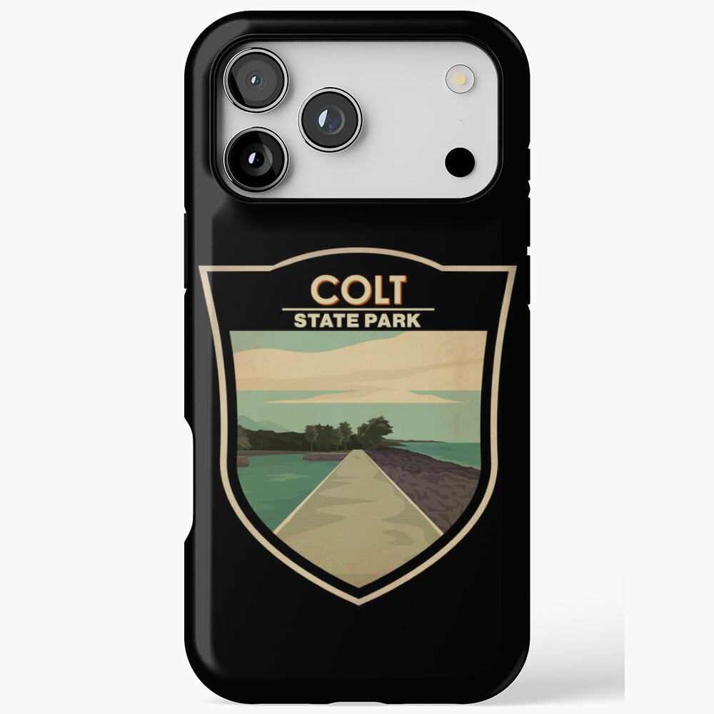 Colt Rhode Island State Park Vintage Badge For iPhone 11-17 Pro Max ...