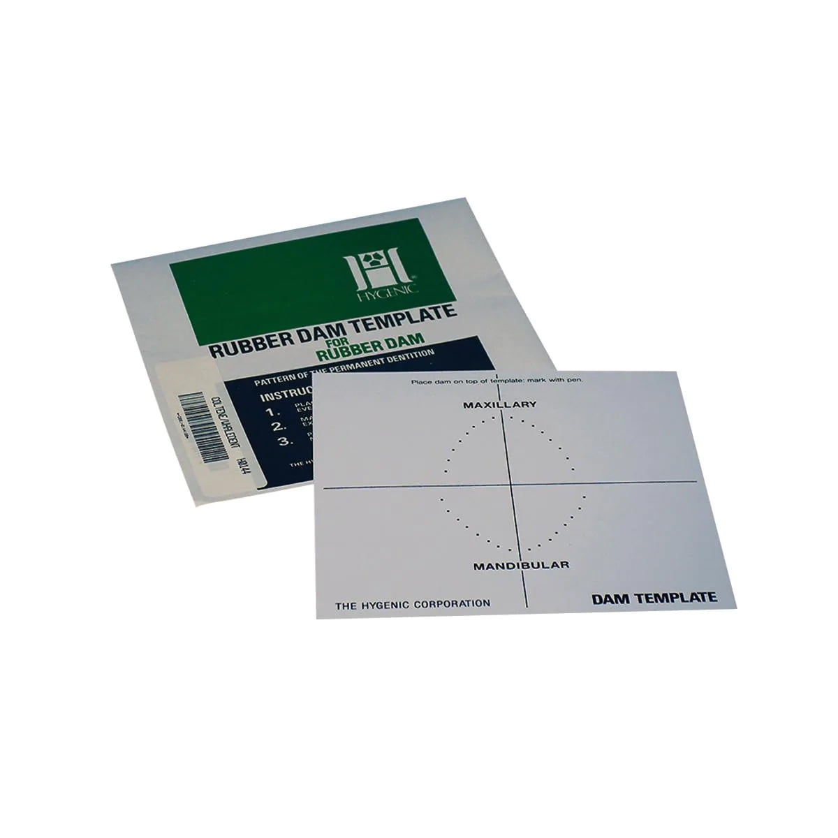 Coltene Whaledent H01440 Hygenic Rubber Dental Dam Template 5 - Walmart.com