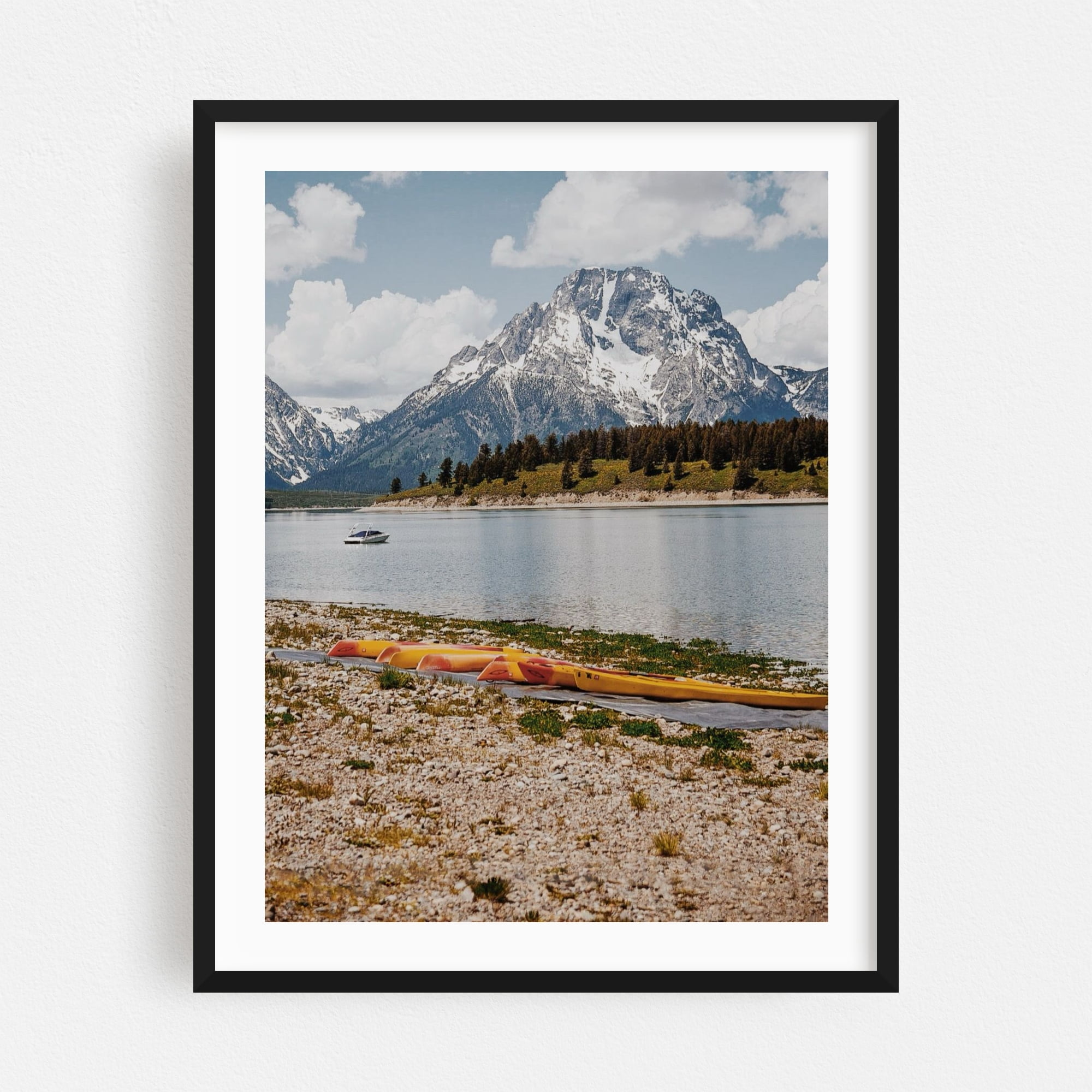 Colter Bay Kayaks II - Colter Bay Village Wyoming Photography Landscape ...