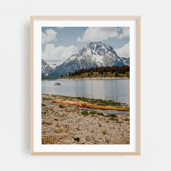 Colter Bay Kayaks II - Colter Bay Village Wyoming Photography Landscape ...