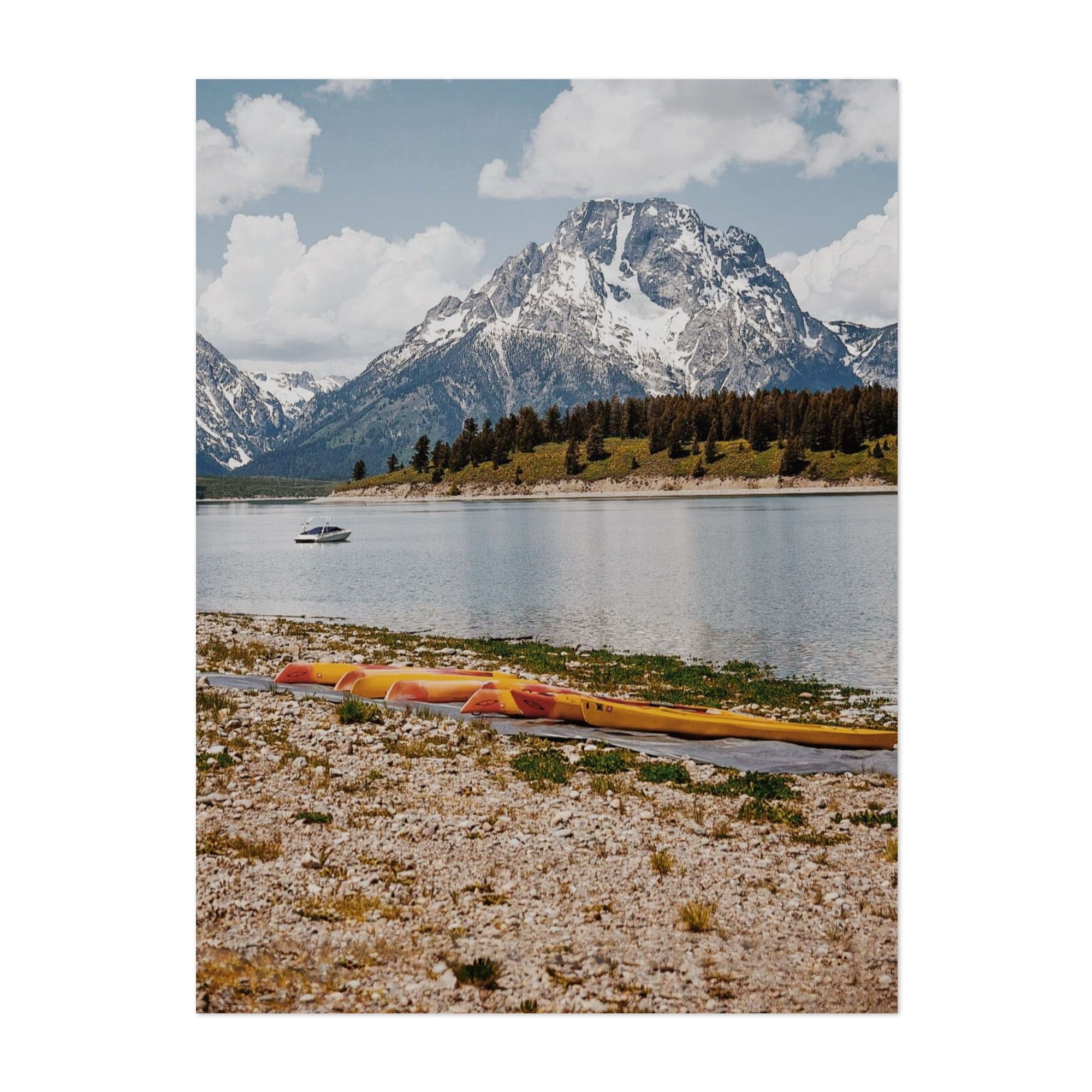 Colter Bay Kayaks II - Colter Bay Village Wyoming Photography Landscape ...