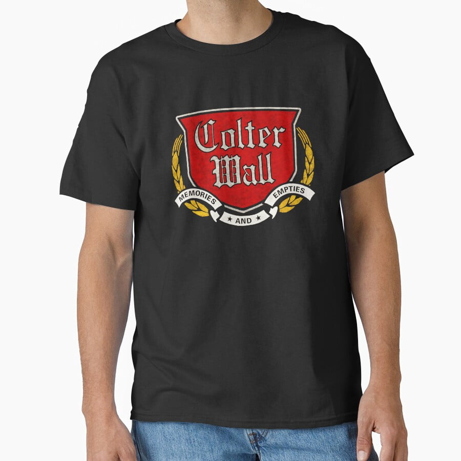 Colter Wall Memories Empties Tour Cobaaja Country T-Shirt - Walmart.com