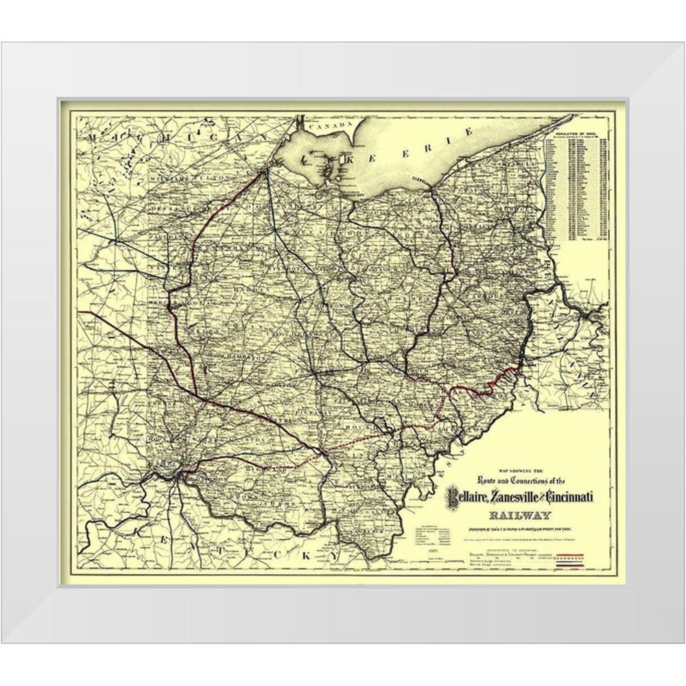 Colton 13x12 White Modern Wood Framed Museum Art Print Titled ...