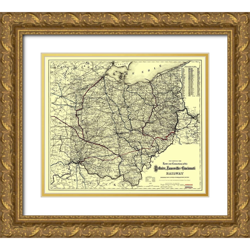 Colton 17x15 Gold Ornate Wood Framed with Double Matting Museum Art ...