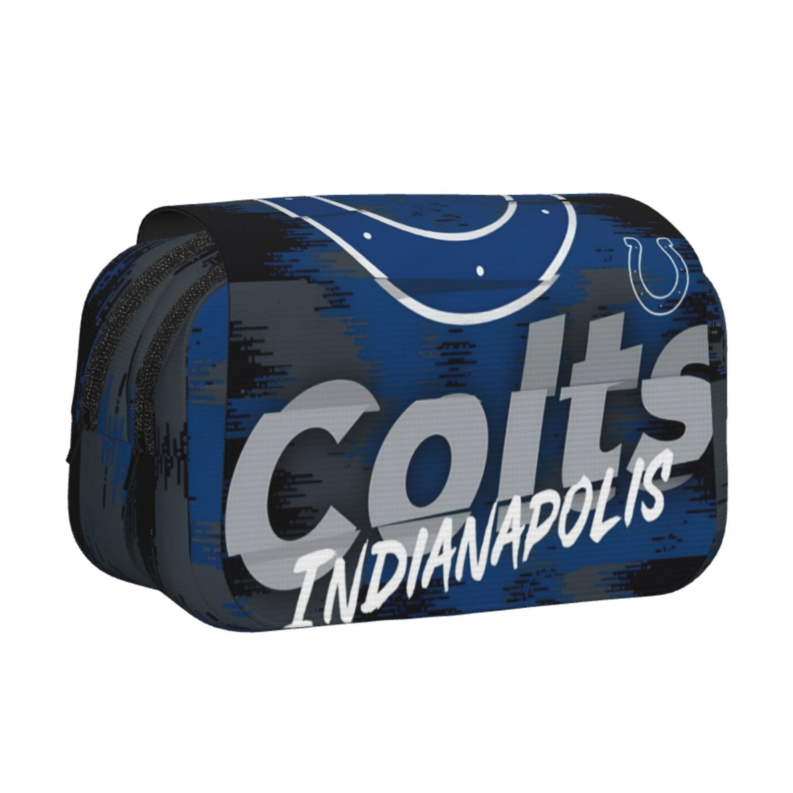 Colts Double Clamshell Pen Case Holder Bulk Soft Box Large Storage ...