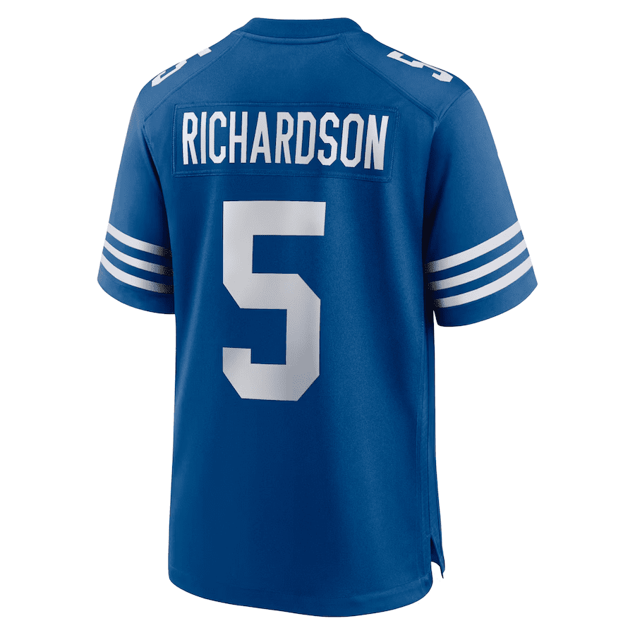 Colts Football Shirt Anthony Richardson#5 Sports Team Game Fans For Men ...